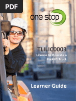 Forklift Obstacle Course Layout Guide | PDF