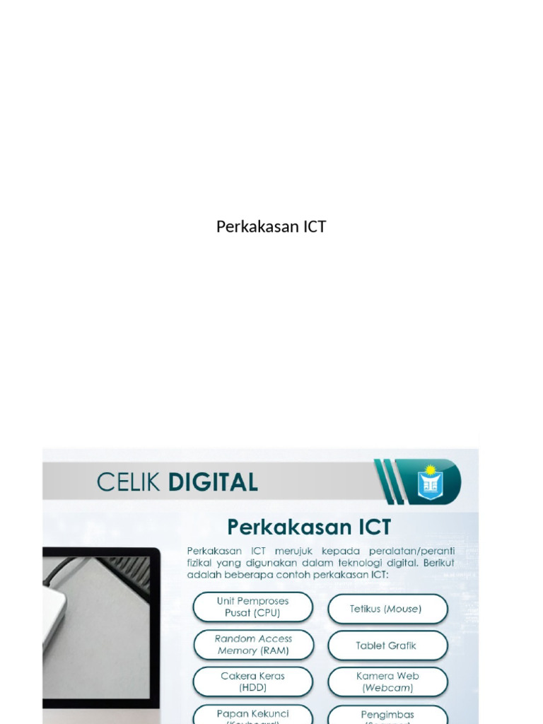 Perkakasan Ict | PDF