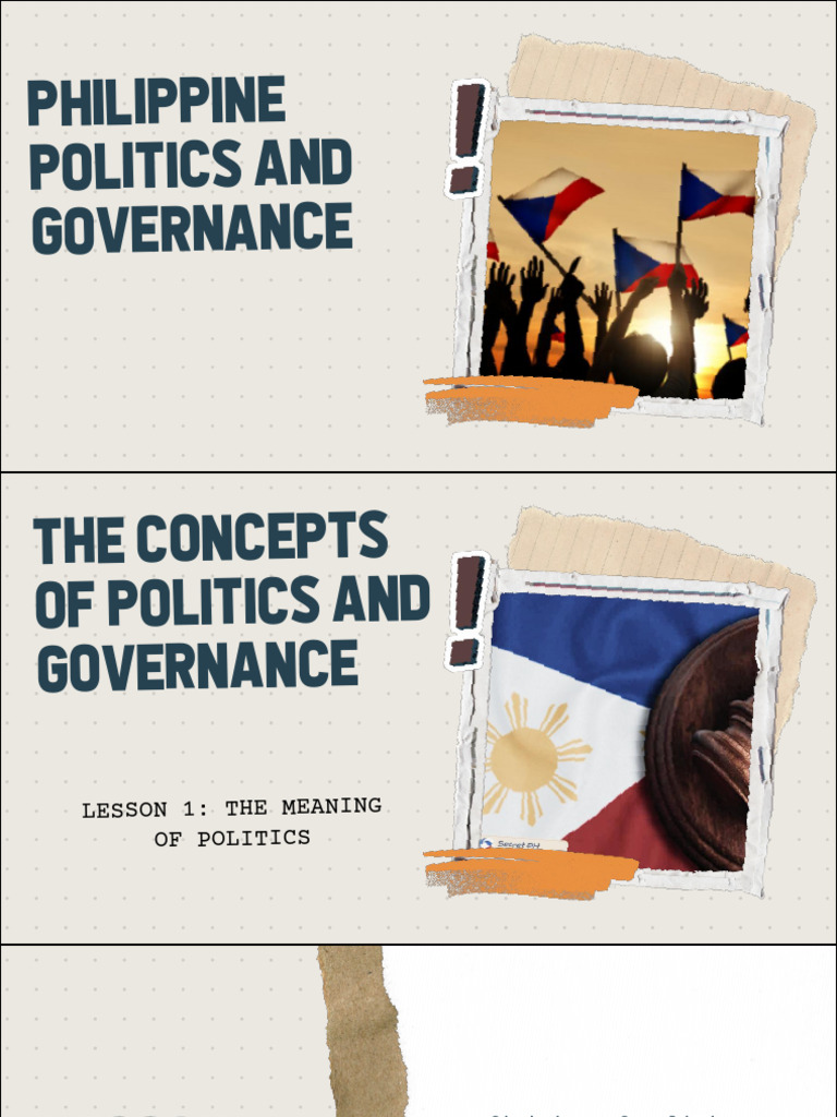 PPG-Lesson-1-Politics | PDF | Science | Governance