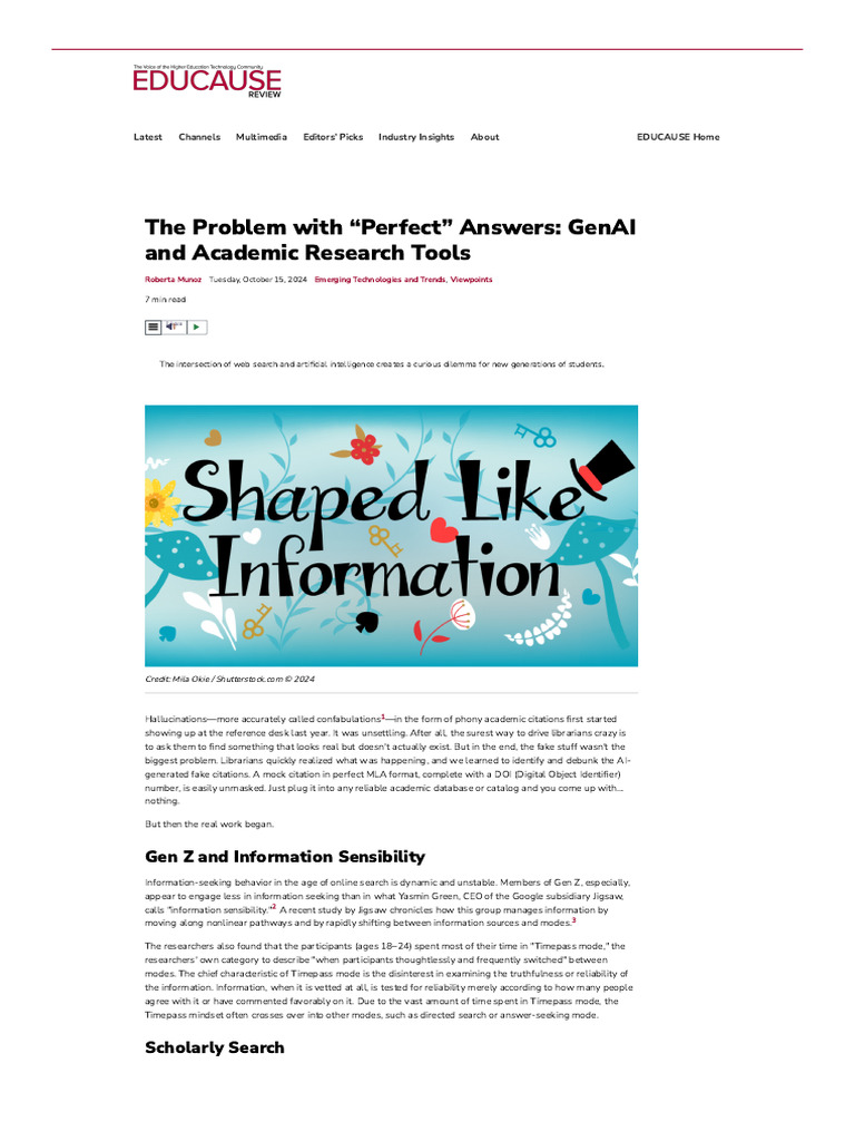 The Problem with “Perfect” Answers_ GenAI and Academic Research Tools ...