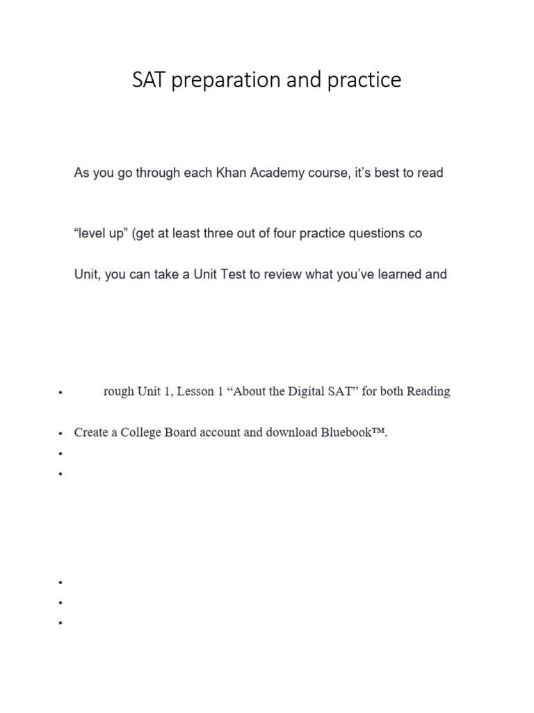 SAT Preparation and Practice | PDF | Mathematics | Sat