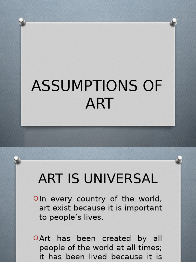 Assumption Function and Subject of Art | PDF | Experience | Mind