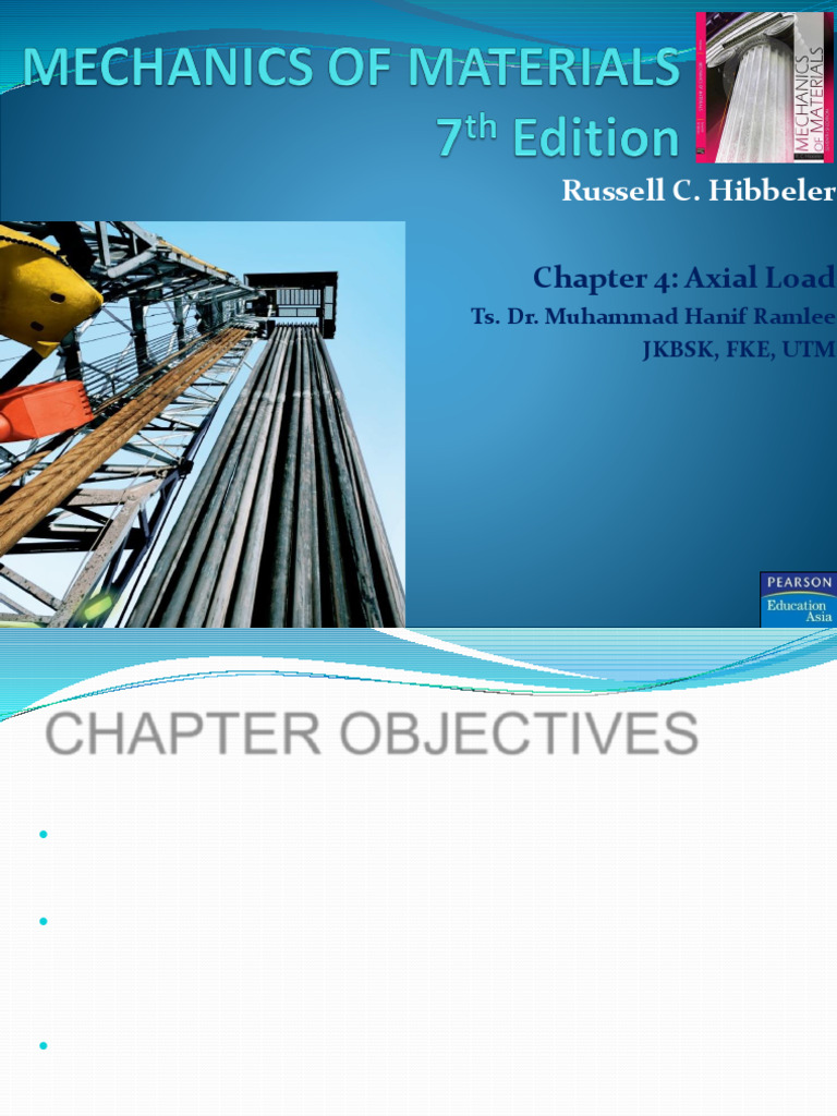 Chapter 4_ Axial Loading | PDF | Stress (Mechanics) | Elasticity (Physics)