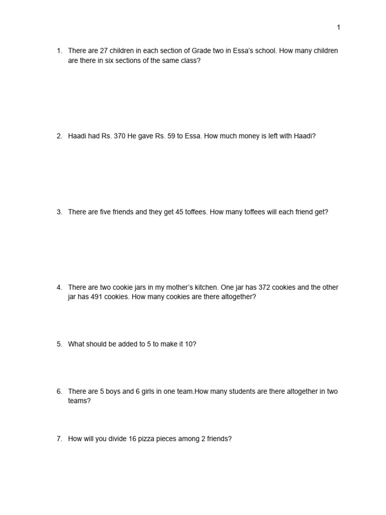 Math-Practice (1) Grade-2 | PDF