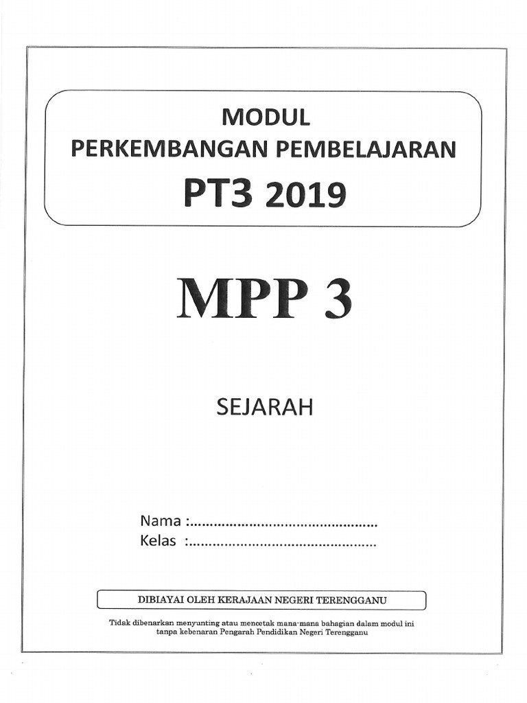 MPP3 PT3 Sejarah | PDF