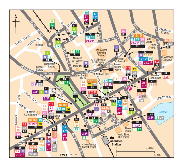 Aberdeen City Centre Map Overview | PDF