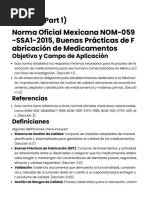 Estructura del EMSF y Norma 059 | PDF | Medicamentos con receta