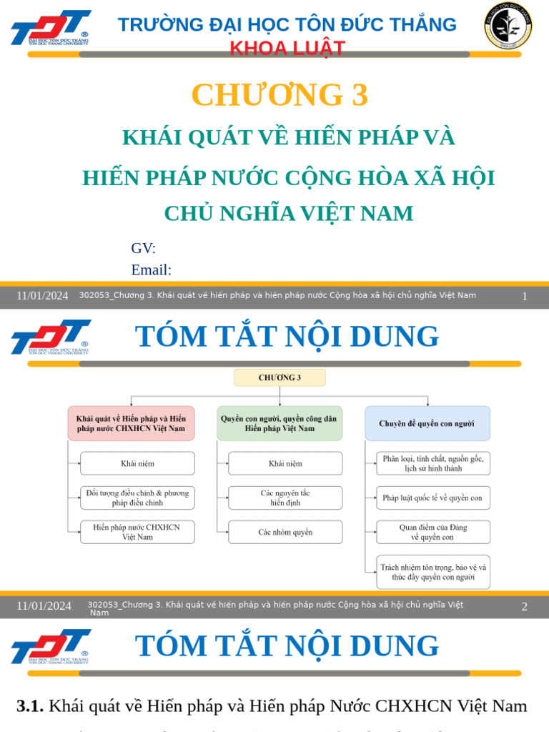 302053 - CHƯƠNG 3 - HIẾN PHÁP VÀ QUYỀN CON NGƯỜI - V6 | PDF