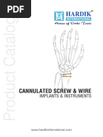 Acumed Screw & Pin Fixation Guide | PDF | Screw | Drill