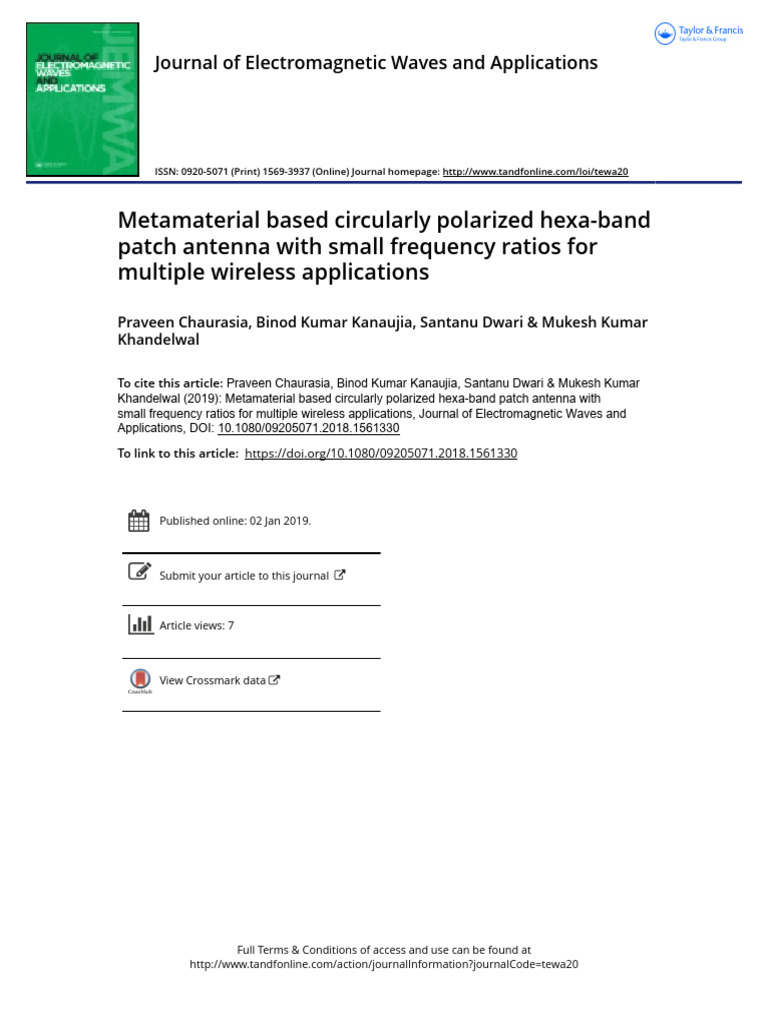 6 | PDF | Antenna (Radio) | Electrodynamics