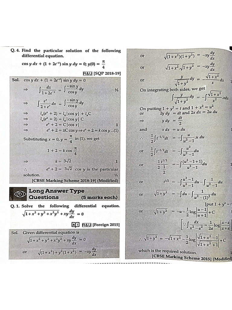 Differential Equation | PDF
