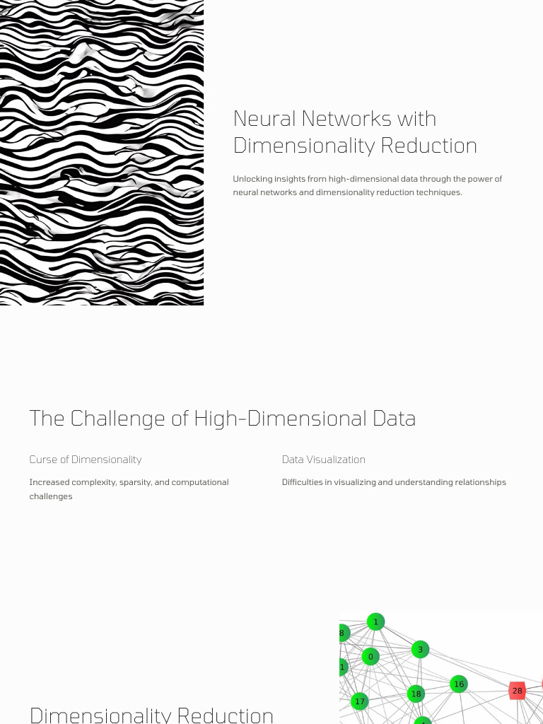 Neural Networks With Dimensionality Reduction | PDF