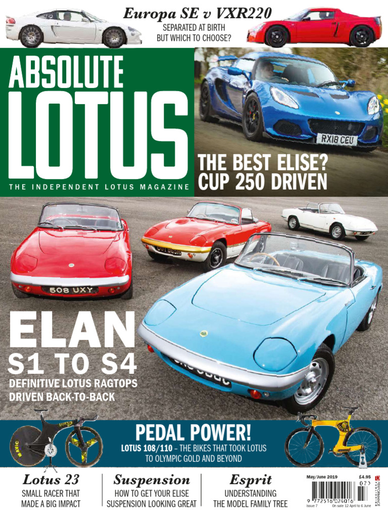 Absolute Lotus - May-June 2019 | PDF | Indianapolis 500 | Car Manufacturers