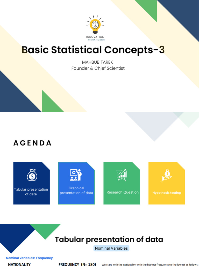 Basic Statistical Concepts Guide | PDF | P Value | Statistical Significance