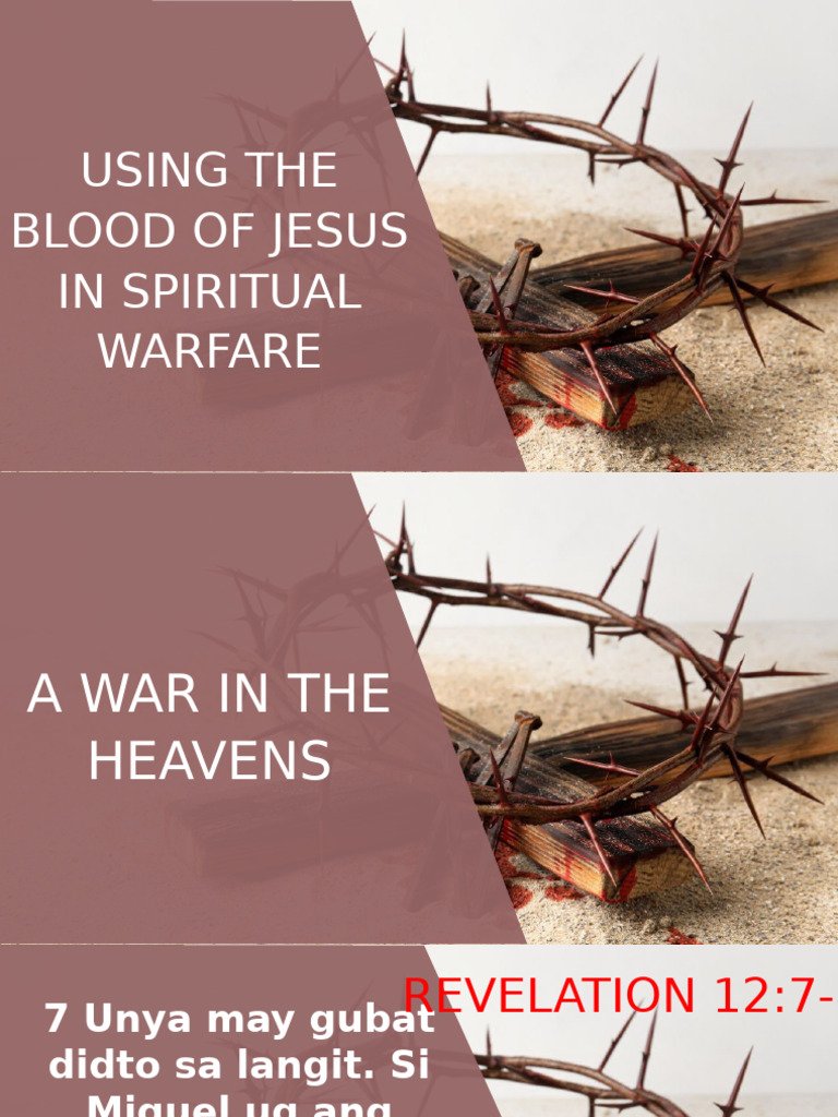 Using The Blood of Jesus in Spiritual Warfare P2 | PDF | Satan ...