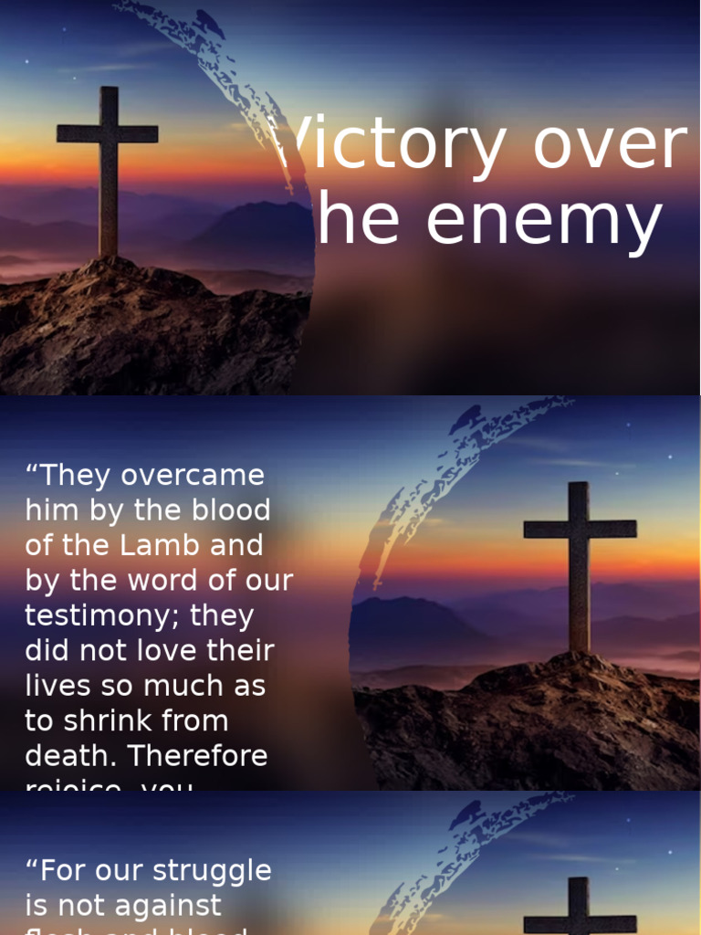VICTORY-OVER-THE-ENEMY-Part-1 | PDF | Theology | Christian Belief And ...