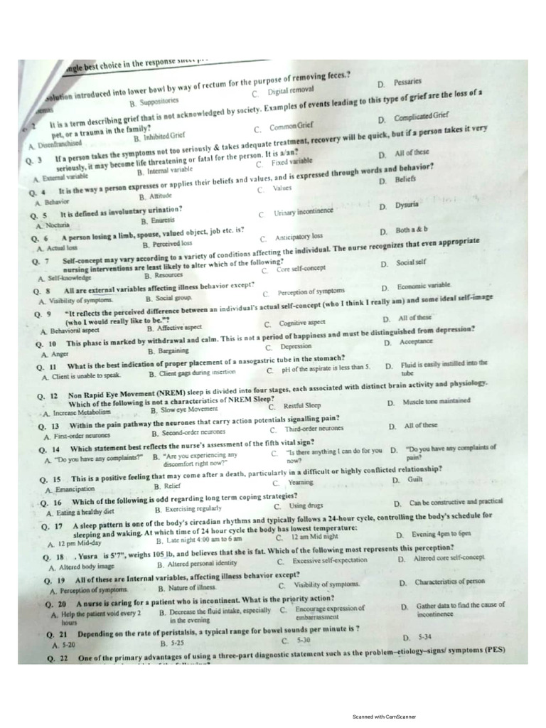Fon II.. (Kmu) ..2021..paper and Book Mcqs Taken.. 1 | PDF
