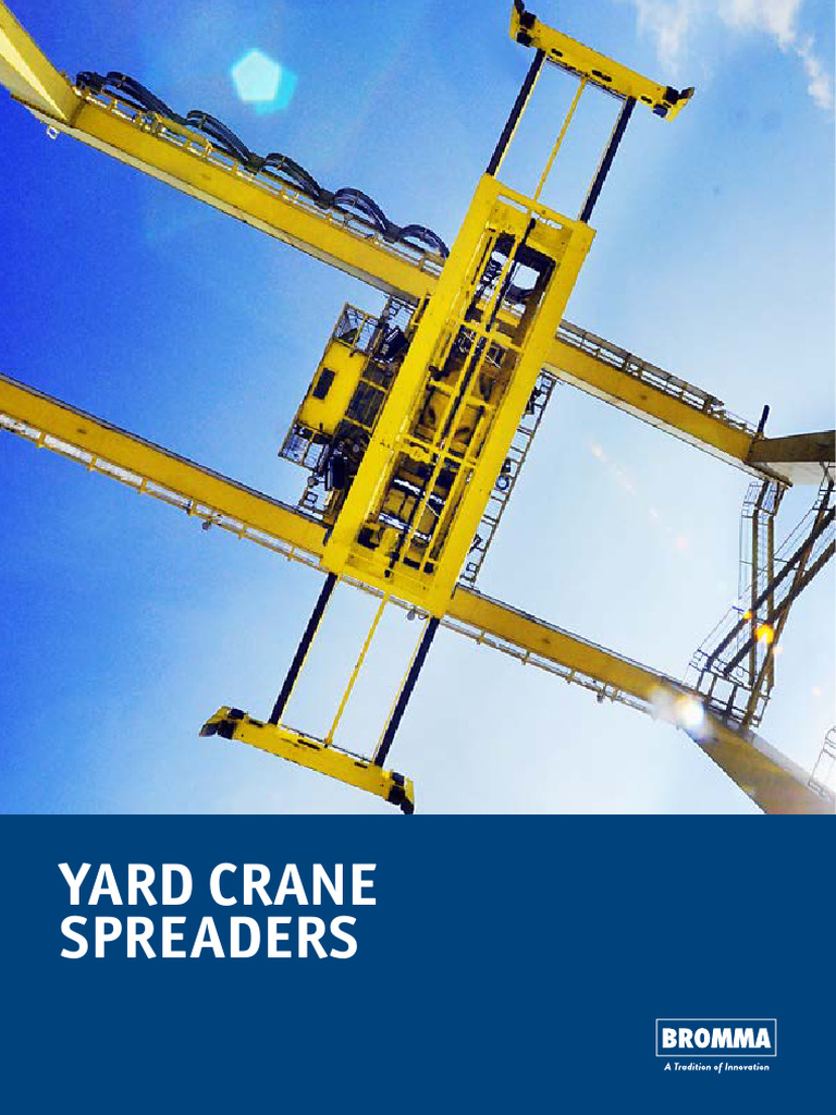Bromma YARD Revision January-2020 | PDF | Crane (Machine) | Elevator