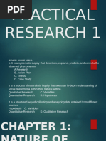 PRACTICAL RESEARCH 1 Chapter 1 - Lesson 1 | PDF | Inquiry | Knowledge
