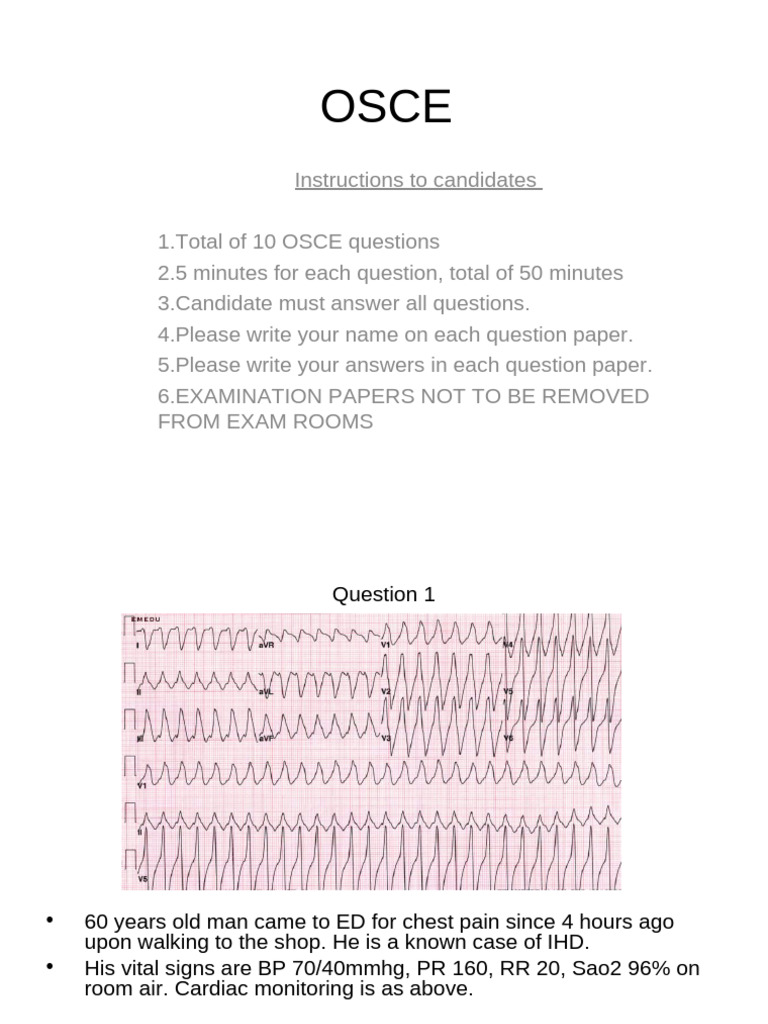 OSCE HSB 1 Revised 16 Sept | PDF | Human Diseases And Disorders ...
