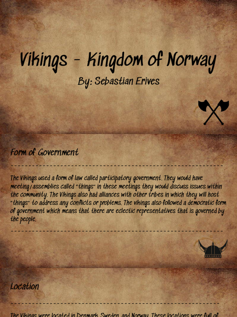 Vikings - Kingdom of Norway | PDF | Vikings | Viking Age