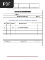 Method of Statement For Coring Work | PDF