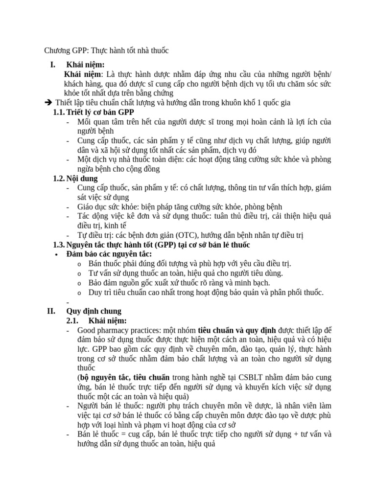 Chương GPP | PDF