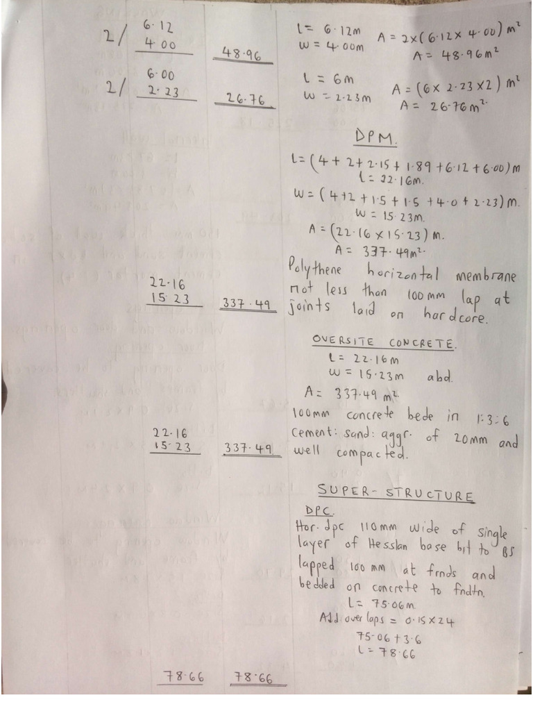 Sample Superstructure Taking Off | PDF