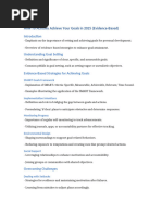 2025 Goal Setting Worksheet | PDF