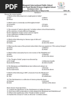 Class6 - Worksheet - Landforms and Life - SST | PDF