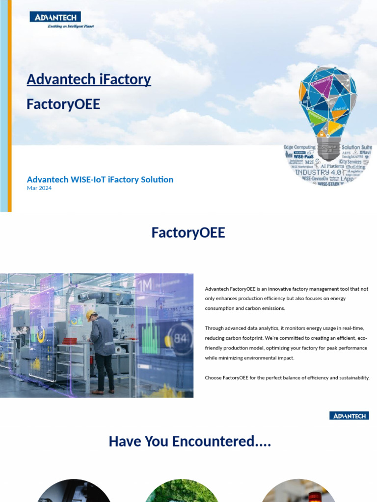 2024 - Q2 - Ifactory - FactoryOEE - Sales Kit - 0402 | PDF | Energy Conservation | Enterprise ...