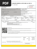 Factura Nissan | PDF | Estilos de carrocería | Tecnología de vehículos