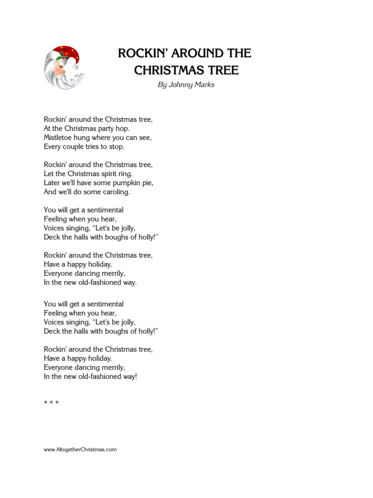 Rockin Around The Christmas Tree | PDF