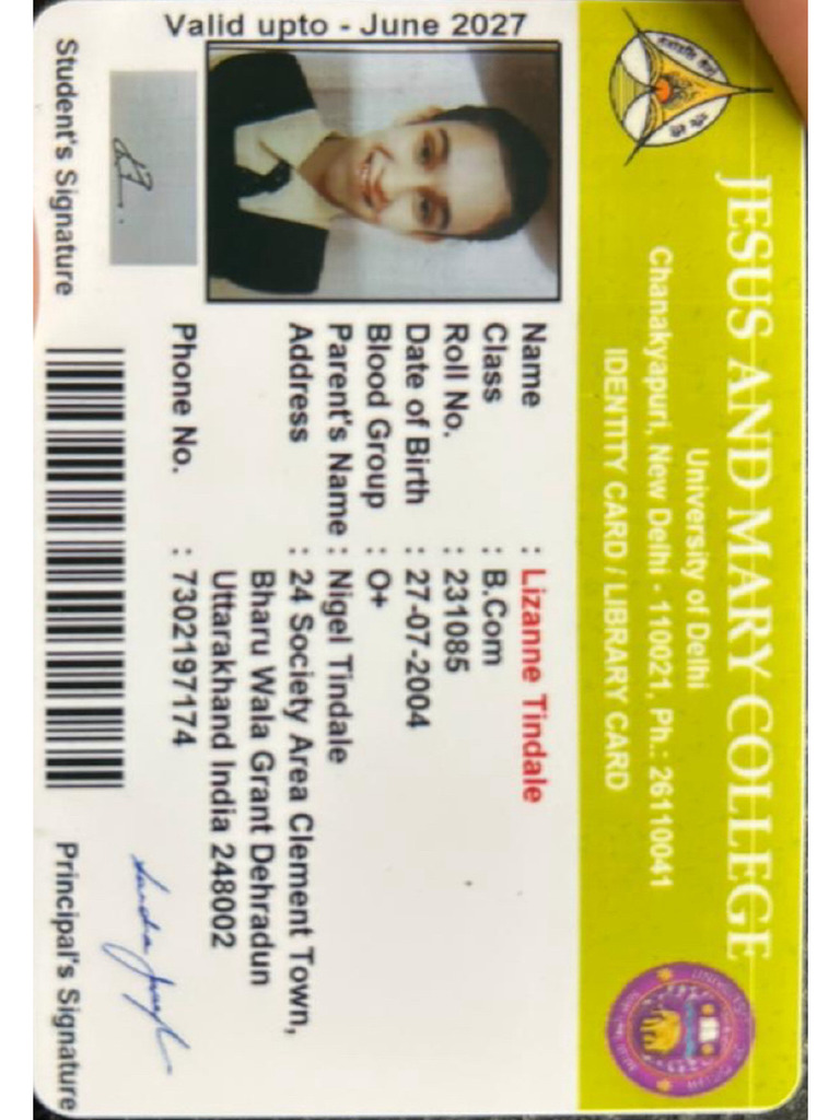 College ID Card | PDF