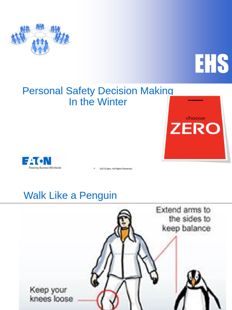 Personal Safety Decision Making in The Winter | PDF
