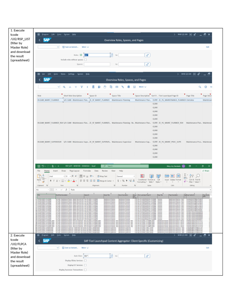 Role - Catalog - Space - Page Mapping | PDF | Computing | Information ...