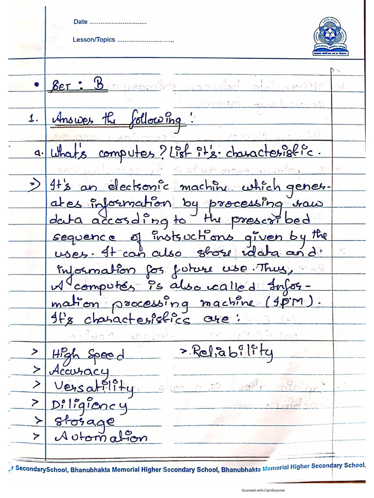 computer-set-B | PDF