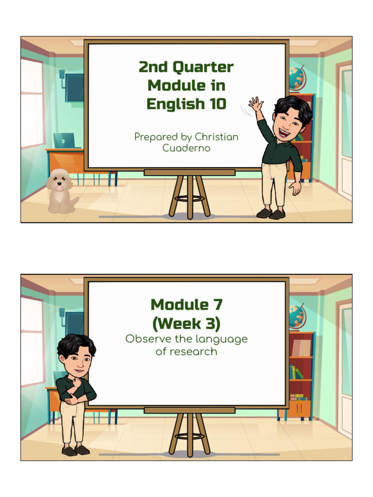 English 10 Module Q2 Week 3 | PDF | Citation | Publishing
