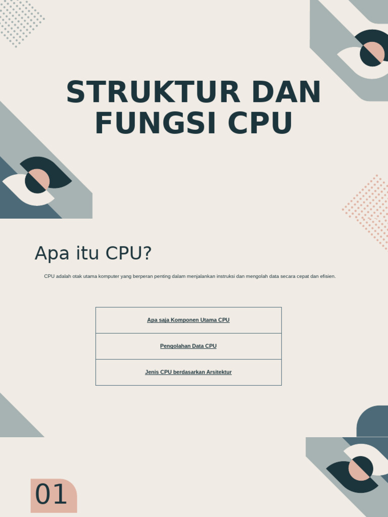 Struktur CPU | PDF