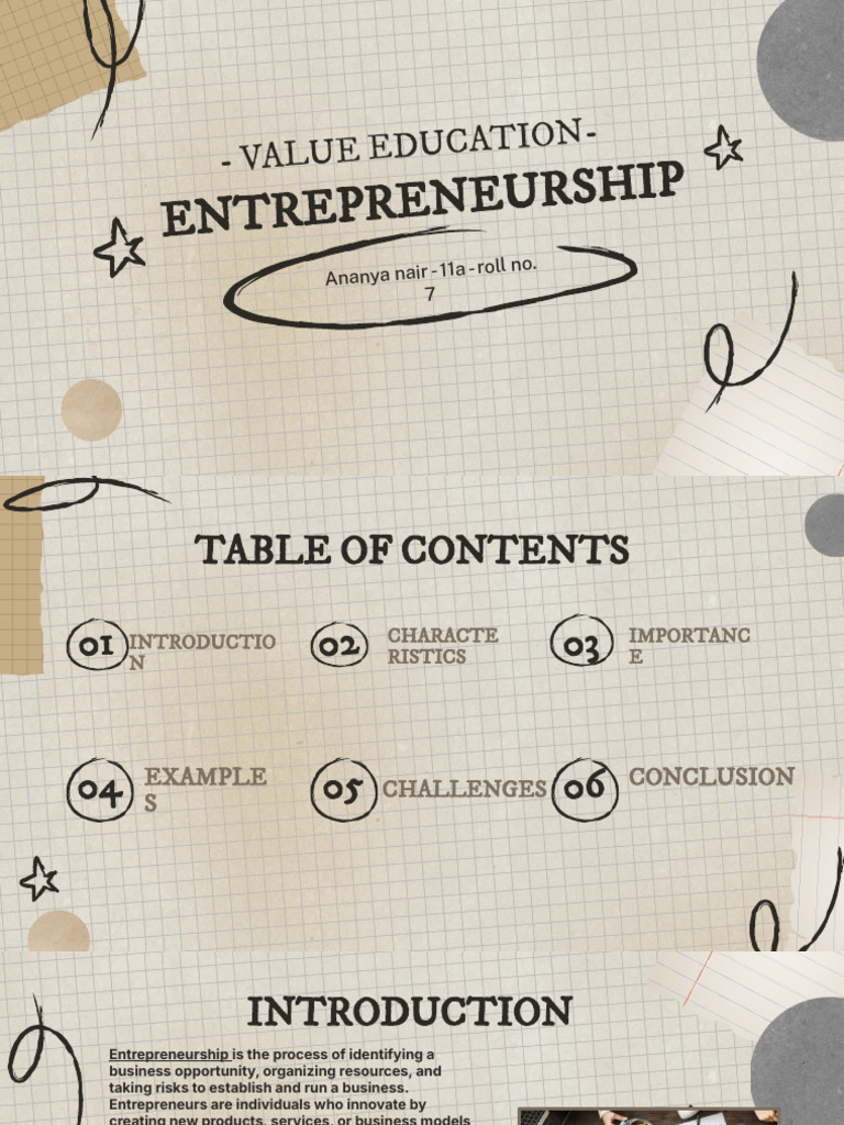 entrepreneurship | PDF | Entrepreneurship | Innovation