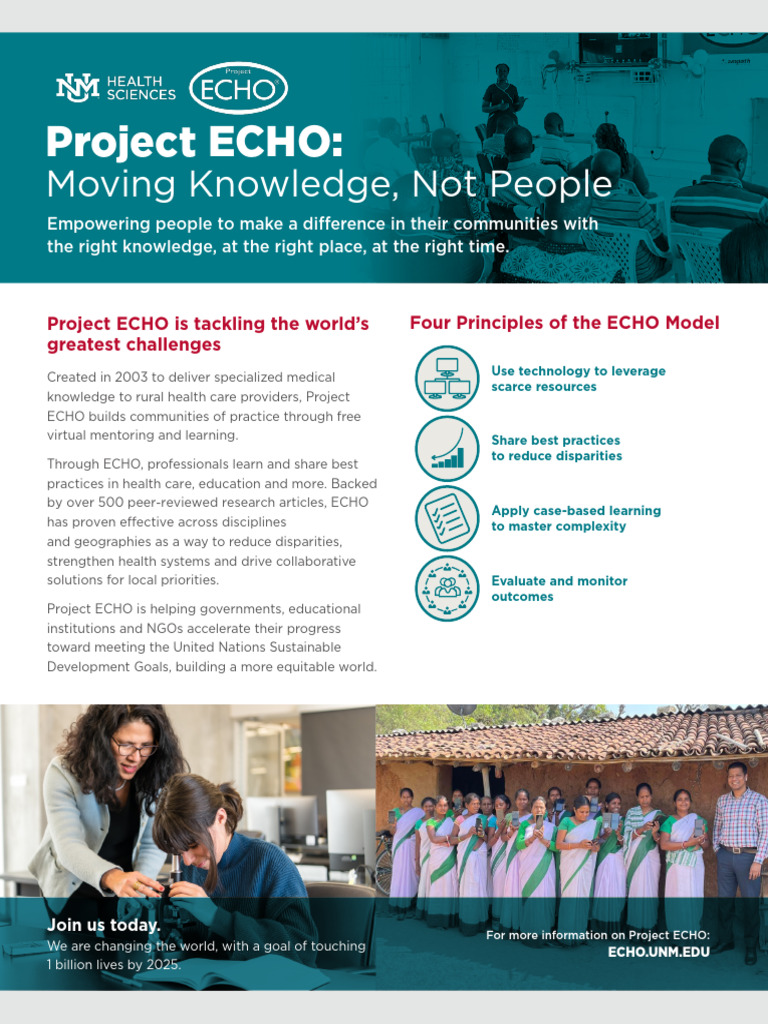 ECHO Explainer Updated3.31.23 | PDF | Health Care | Developing Country