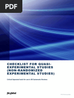 The Revised Jbi Critical Appraisal Tool For The.4 | PDF | Validity ...