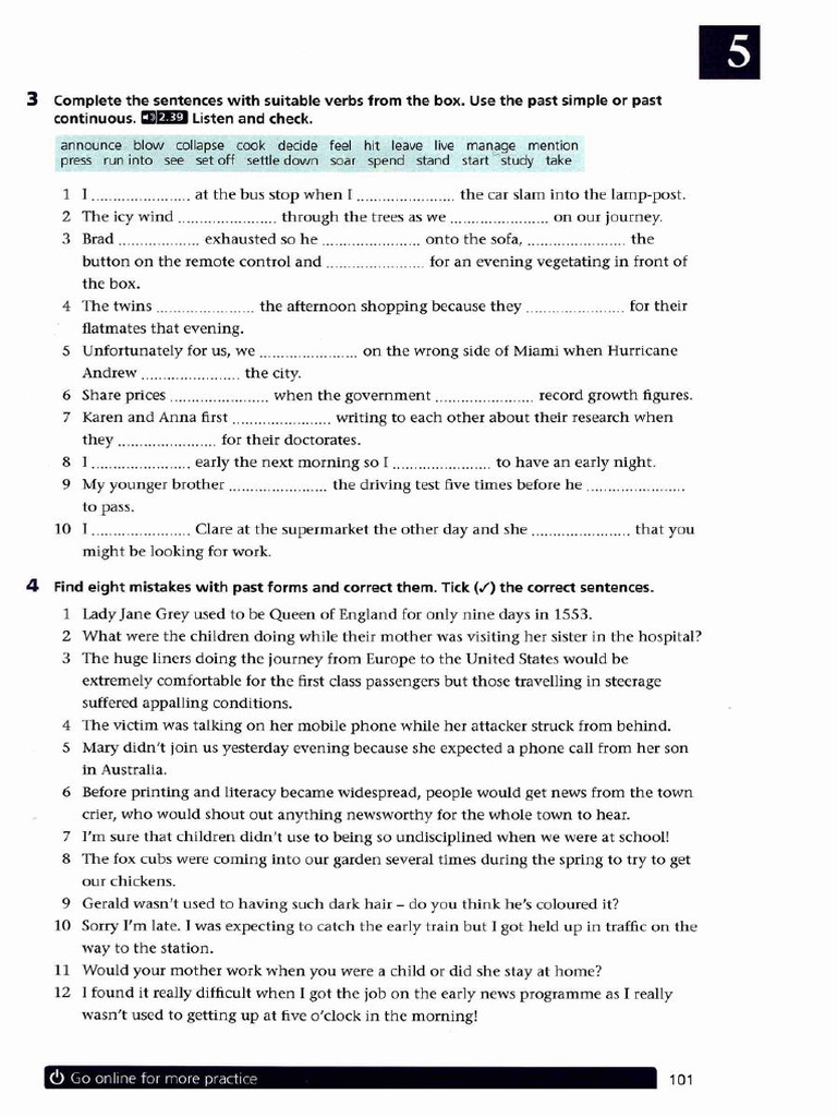 My Grammar Lab Advanced - Tenses | PDF