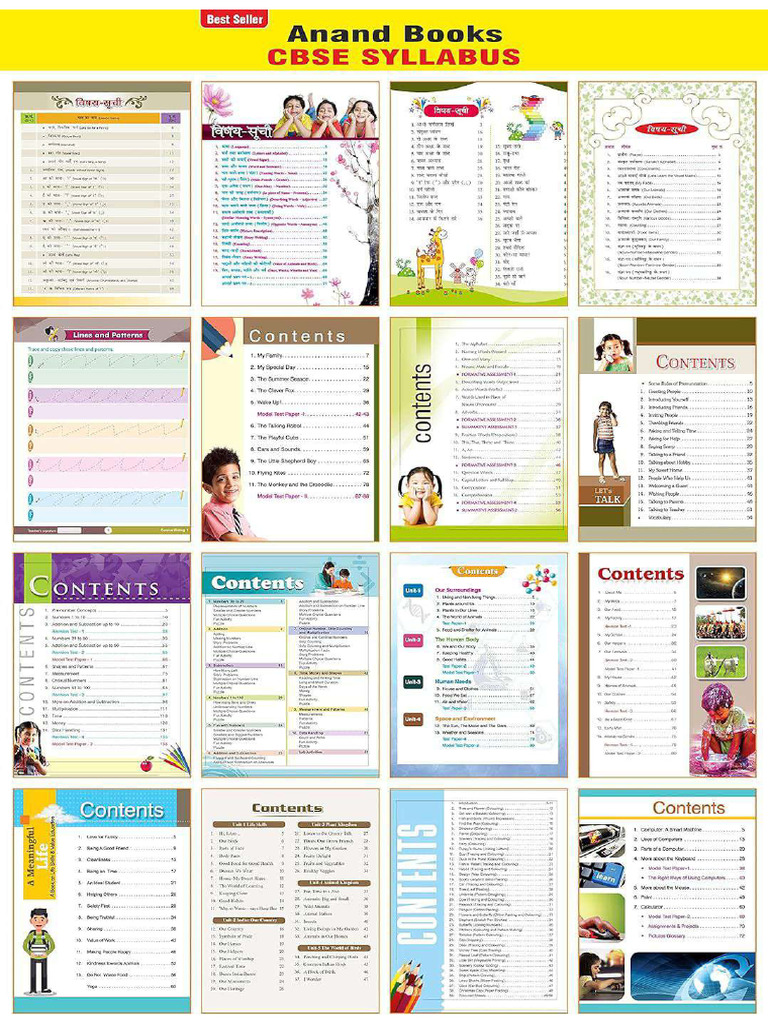 Class 1 Book Index | PDF