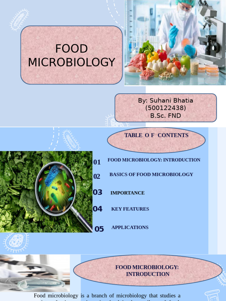 Introduction to Food Microbiology | PDF | Food Preservation | Microorganism