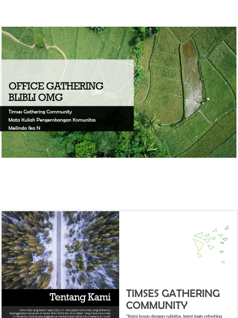 Gathering Kreatif Karyawan Blibli OMG | PDF