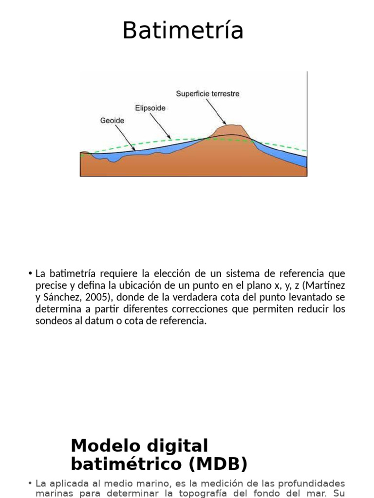 La Batimetría | PDF