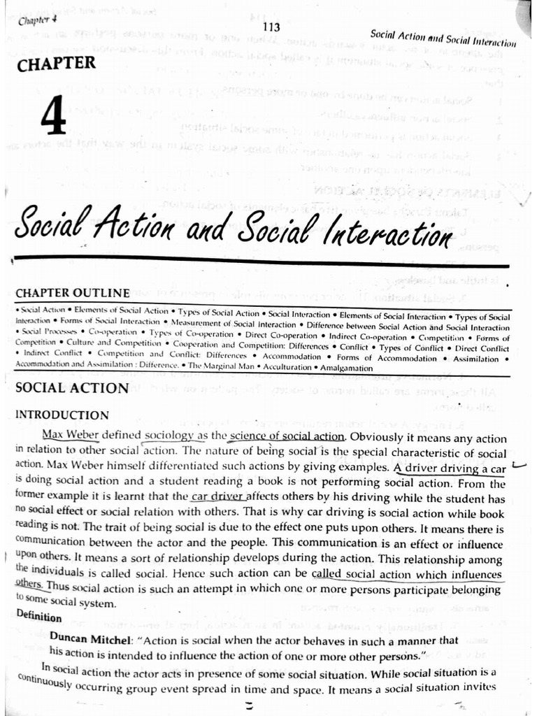 Social Action & Culture | PDF