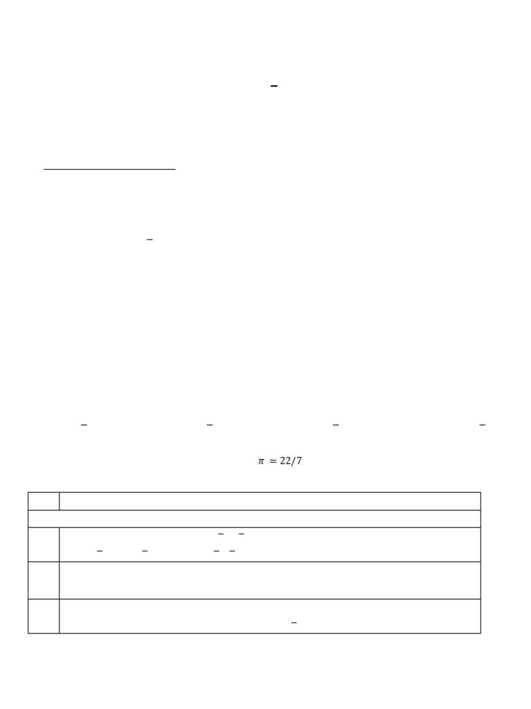 QP_X_MATSH_Std-PB 1_SET 1 | PDF | Circle | Sphere