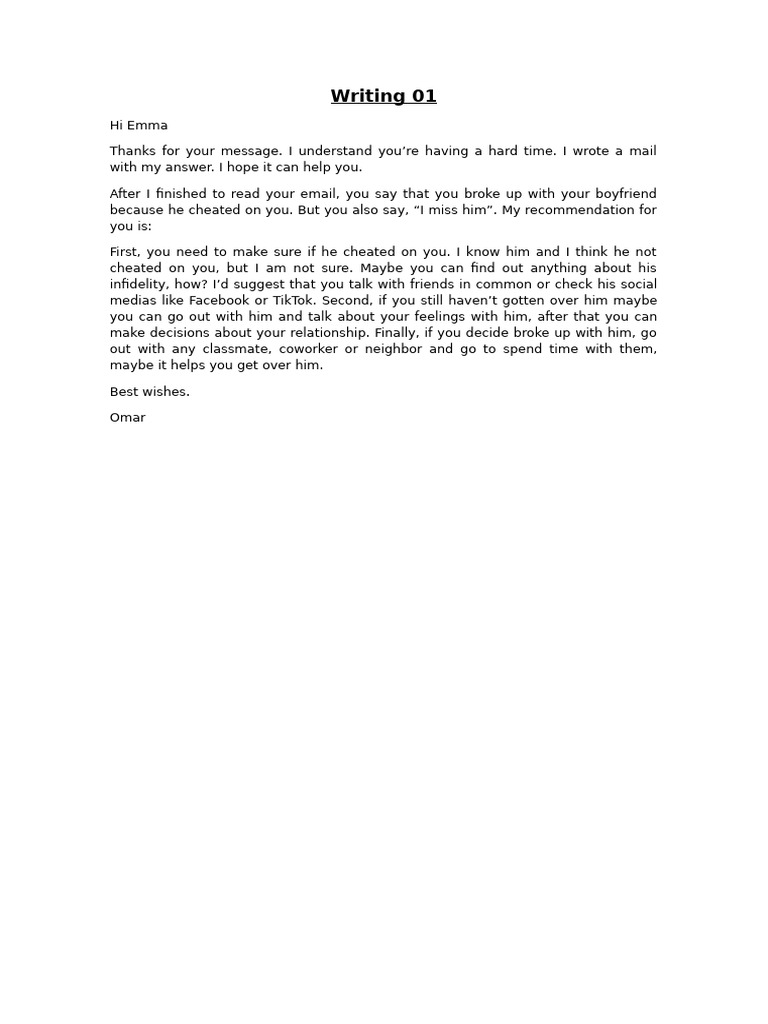 Writing 01 | PDF